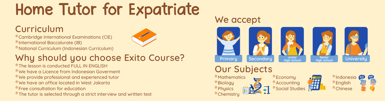 Exito Course – LES PRIVAT JAKARTA | Guru Ke Rumah | Private Tuition ...